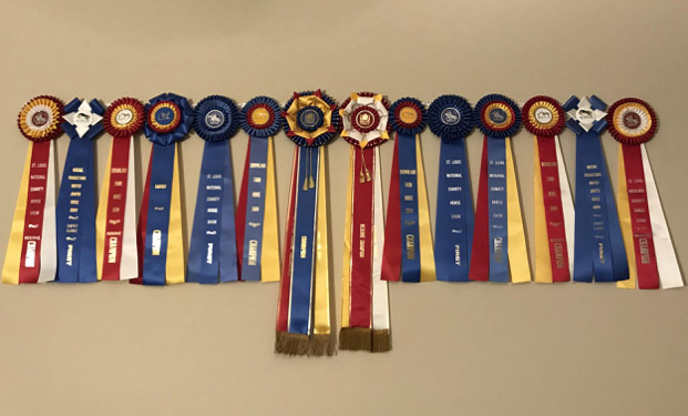 Beautiful and Easy Ways to Display Your Ribbons - The Plaid Horse Magazine