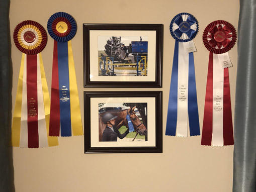 Beautiful and Easy Ways to Display Your Ribbons - The Plaid Horse Magazine