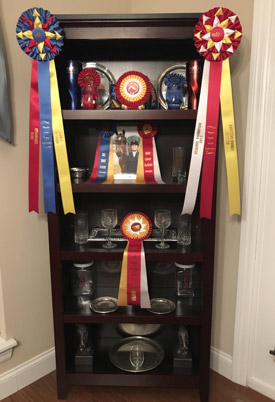Beautiful and Easy Ways to Display Your Ribbons - The Plaid Horse Magazine