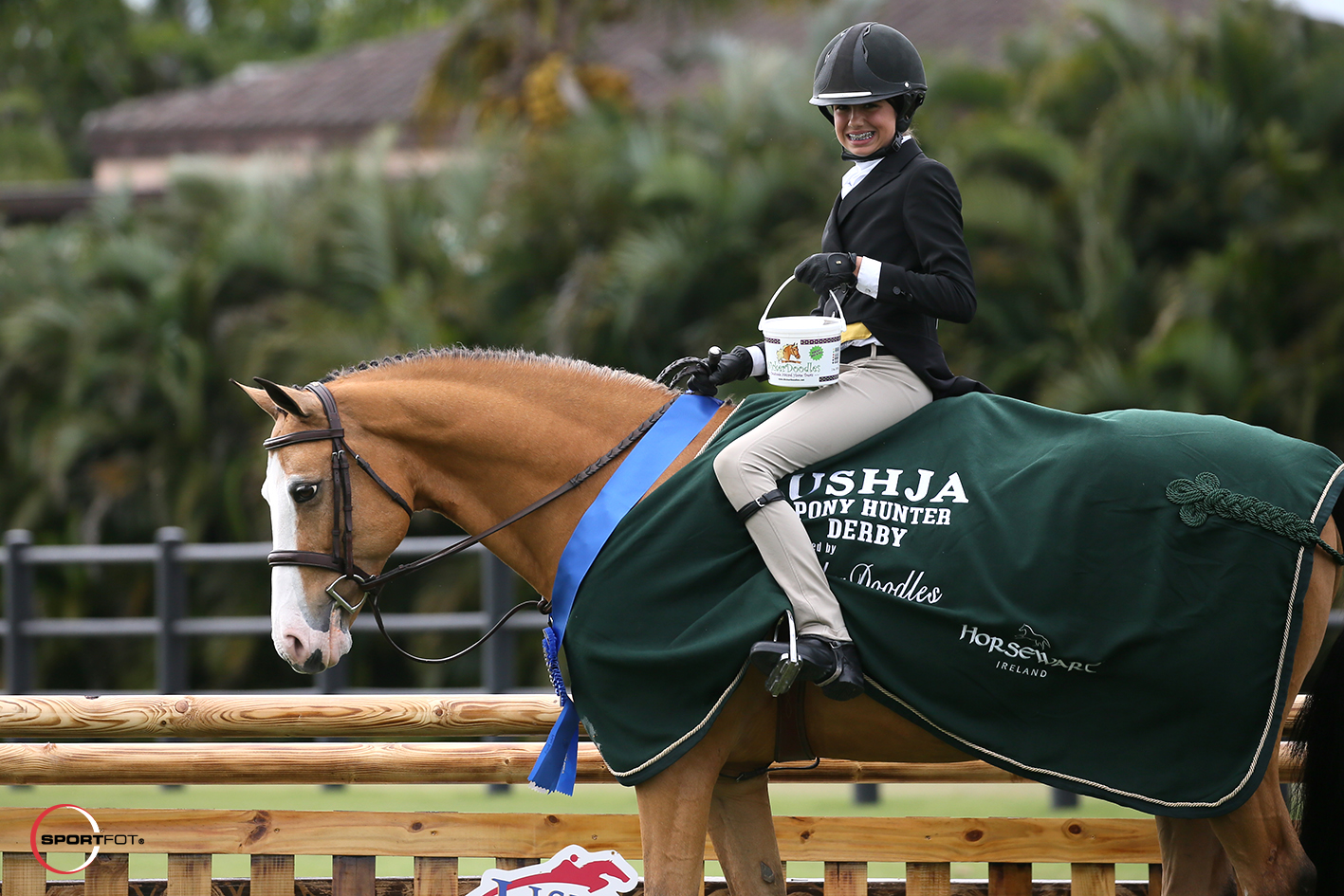 Cecelia Perry and Pokerface Capture $5,000 USHJA Pony Hunter Derby ...