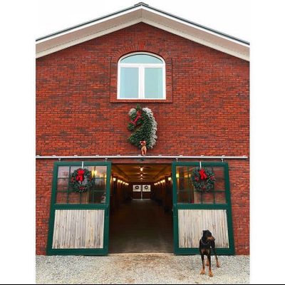 10 Decorated Barns to Get You in the Holiday Spirit - The Plaid Horse ...