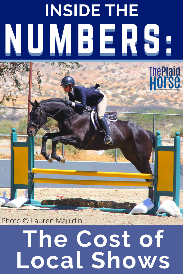 Inside the Numbers: The Cost of Local Shows - The Plaid Horse Magazine