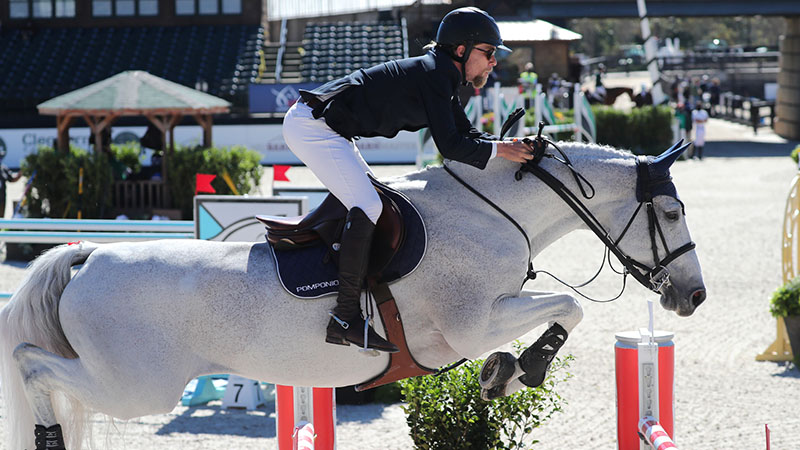 Karl Cook and Caillou 24 Master $137,000 MD Barnmaster Grand Prix CSI 3 ...