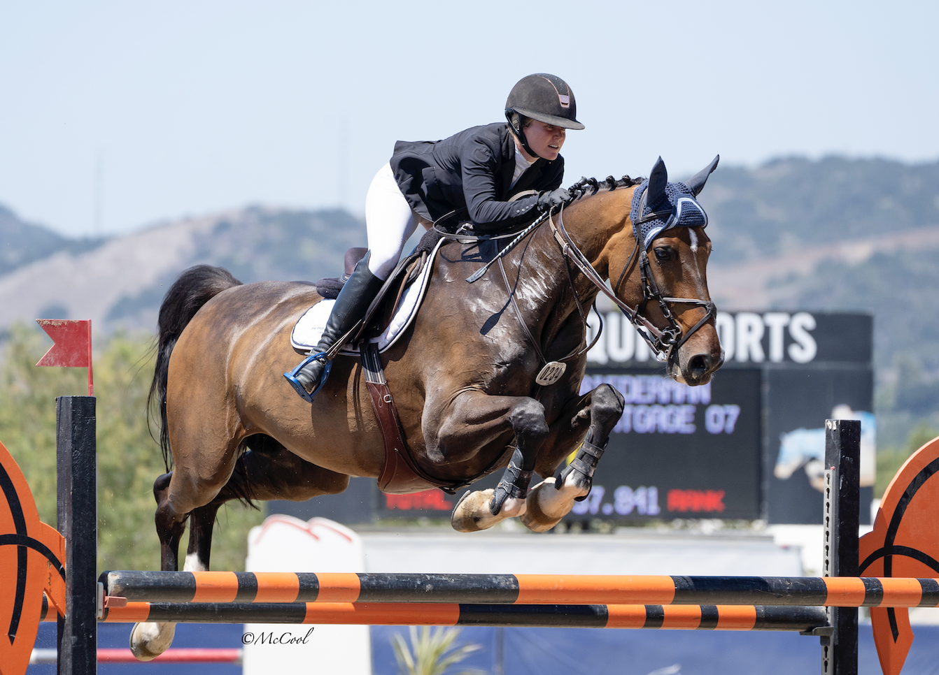 Alexandra Biederman is Best in Blenheim Bronze Tour Jumper Classic ...