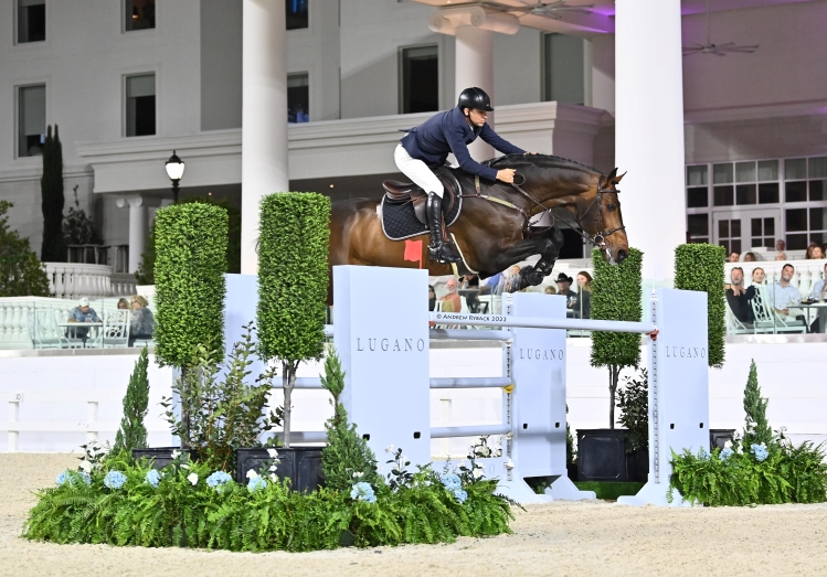 Santiago Lambre and Chacco Blue II Shine in $75,000 Lugano Diamonds ...