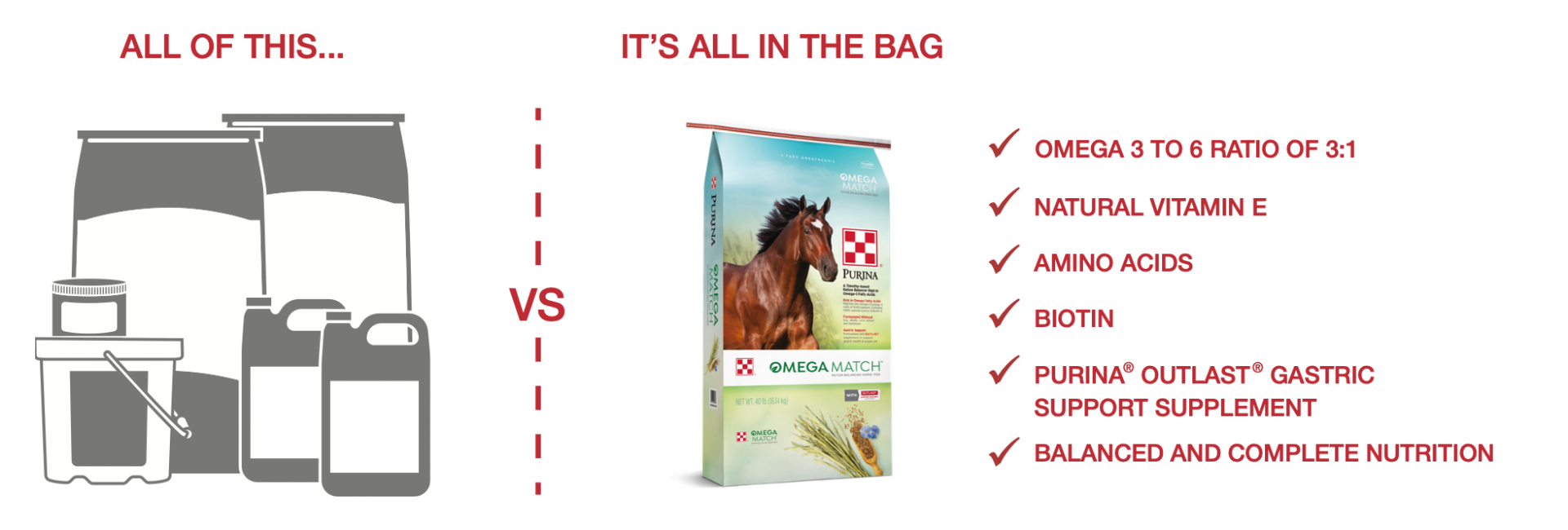 A Holistic Approach to Equine Nutrition: Purina® Omega Match™ Ration ...