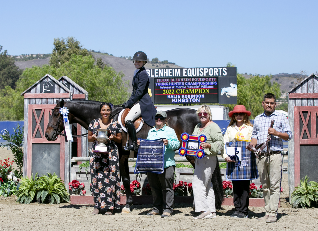 Halie Robinson and Kingston Reign in the $10,000 Blenheim EquiSports ...