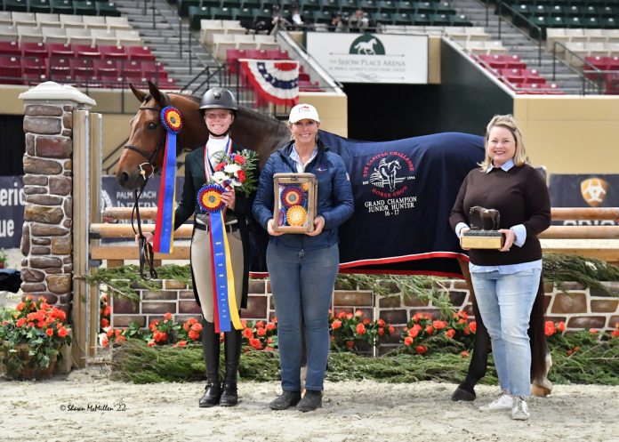 Skylar Wireman and Bonne Starlight Shine in Wire-to-Wire Performance as Grand Junior Hunter 3'6 ...
