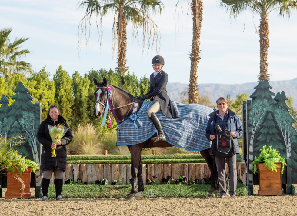 Lauren Mutch and Trending Top 2’6”-2’9” Child/Adult Hunt and Go Derby ...