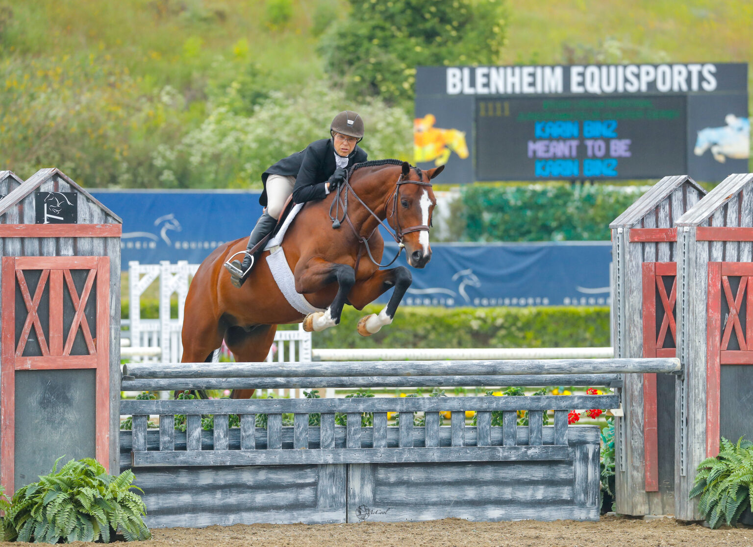 Karin Binz and Julia Rossow Ride to USHJA National Hunter Derby Wins at ...