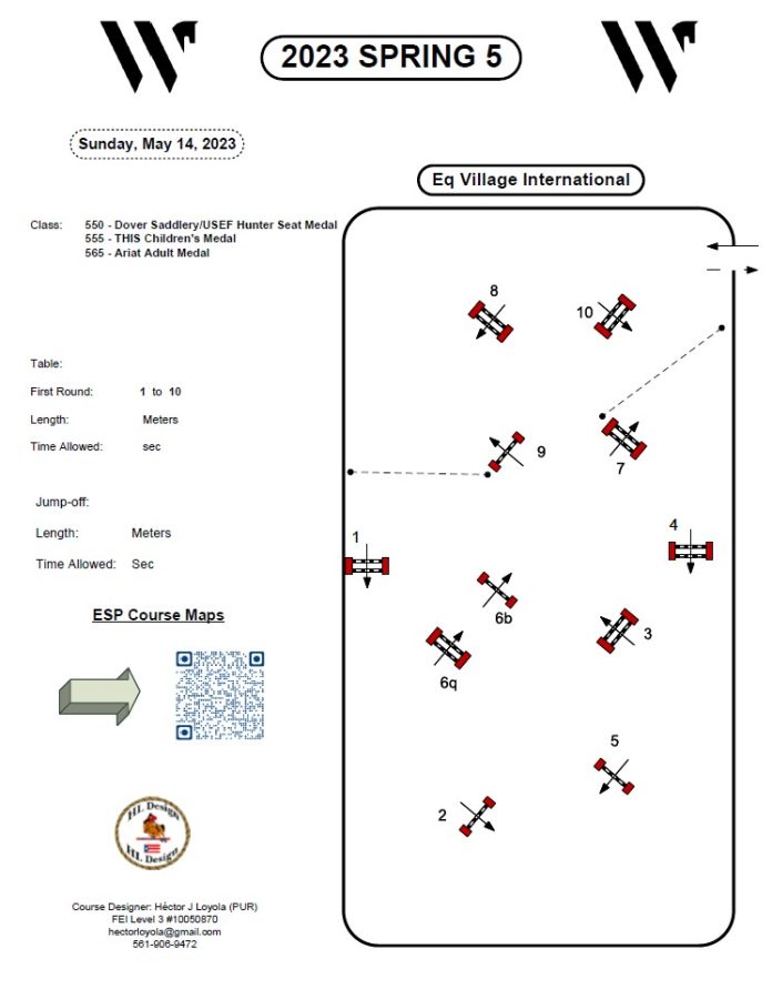 Reading Course Diagrams Part III: Equitation - The Plaid Horse Magazine