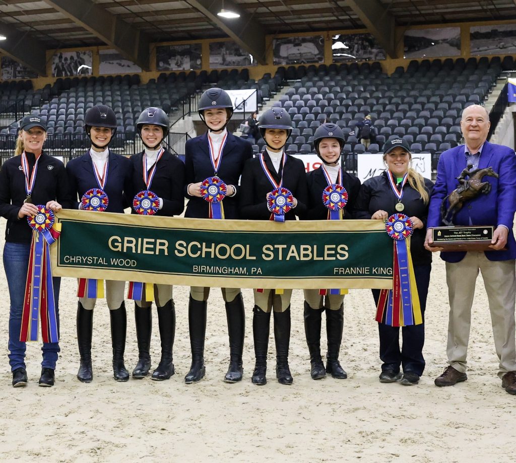 The Grier School: A Triple Threat in the Equitation, Dressage, and Western Rings - The Plaid ...