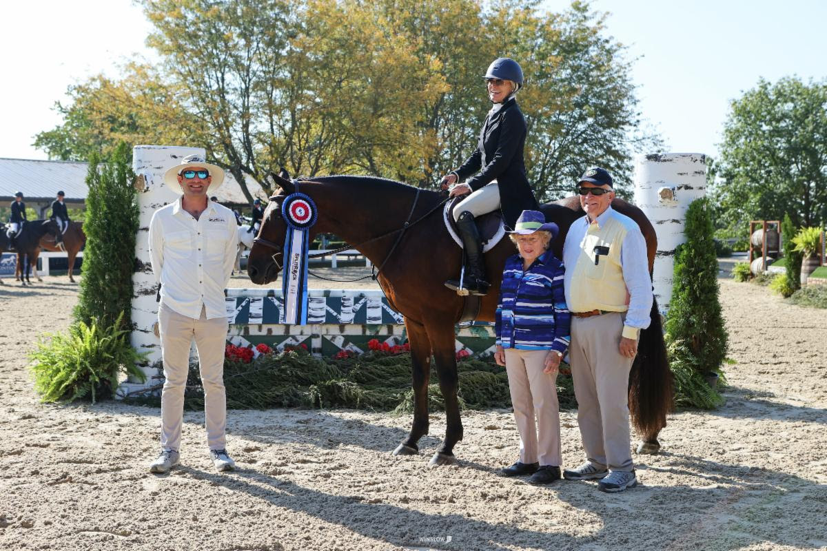 Savannah Hemby Tops $50,000 Lugano Diamonds 1.50m Grand Prix with Juju ...