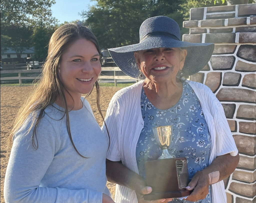 Pam Baker wins Jack Stedding Memorial Trophy at Maryland Horse and Pony ...