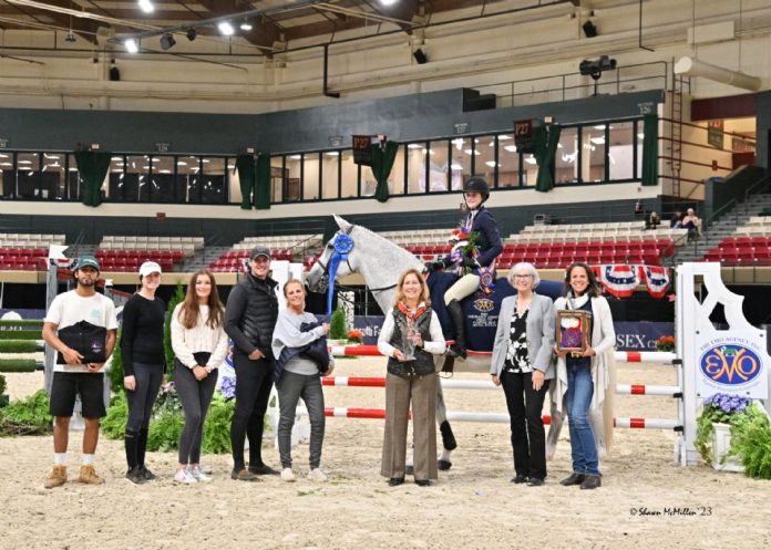 Grace Shipman Sailed to Victory in the EMO Insurance Agency/USHJA 3'3 ...