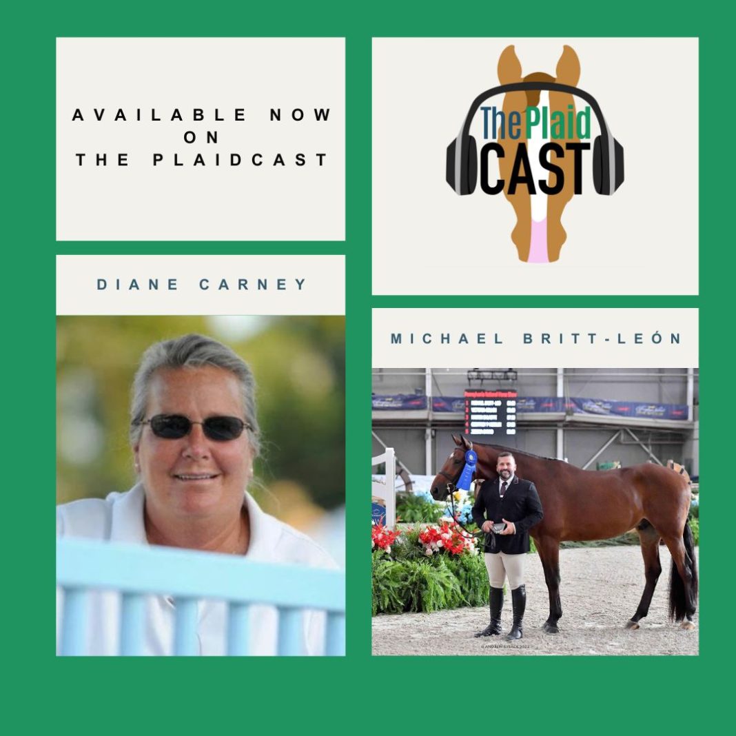 Plaid.0 Episode 8: Michael Britt-León & Diane Carney - The Plaid Horse Magazine