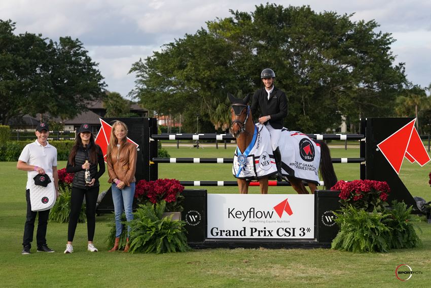 Richard Vogel and Cydello Run Away With $140,000 Keyflow Feeds USA CSI3* Grand Prix - The Plaid ...
