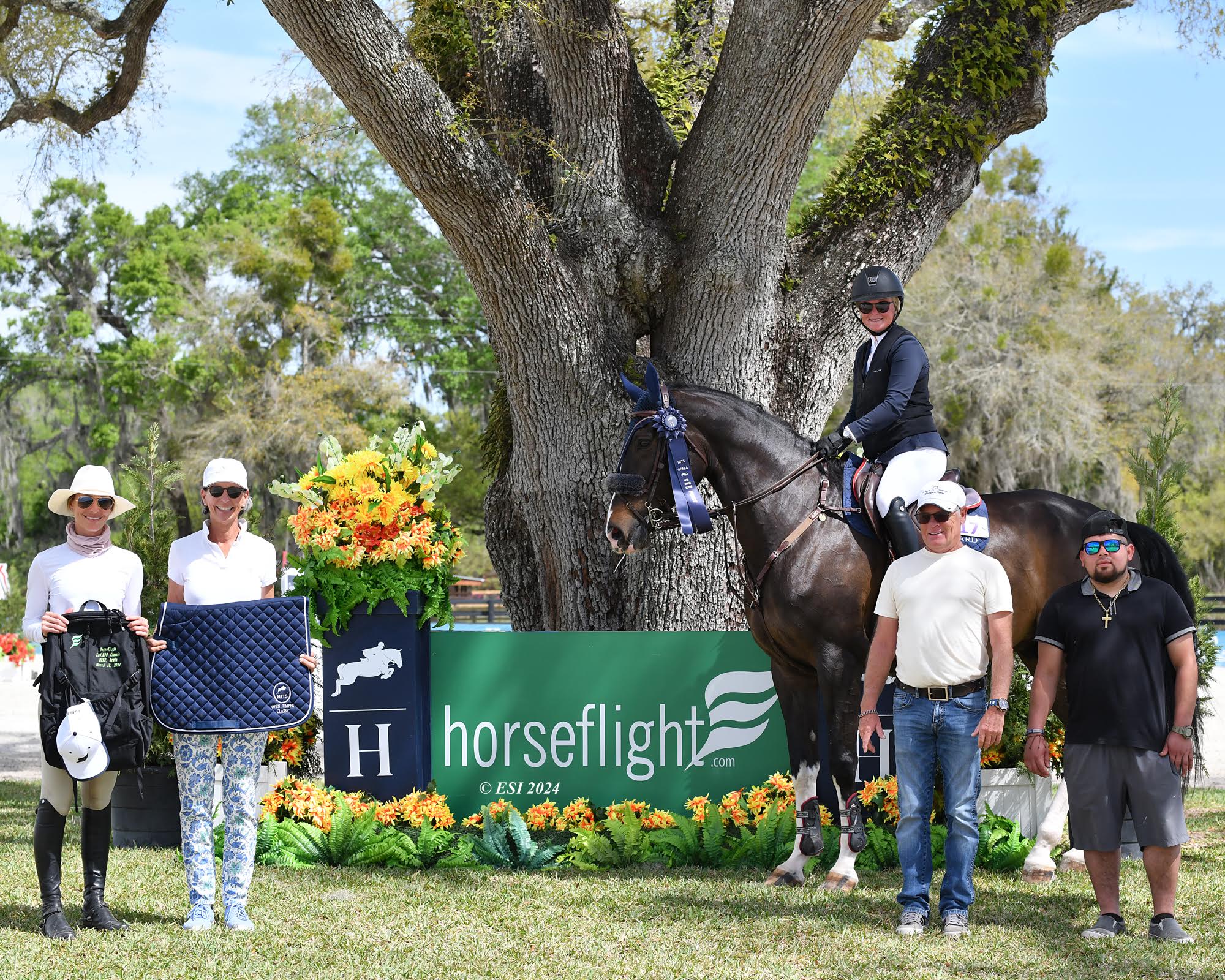 Morgan Ward Makes Moves on Jiran R to Win $24,500 Horseflight Jumper ...