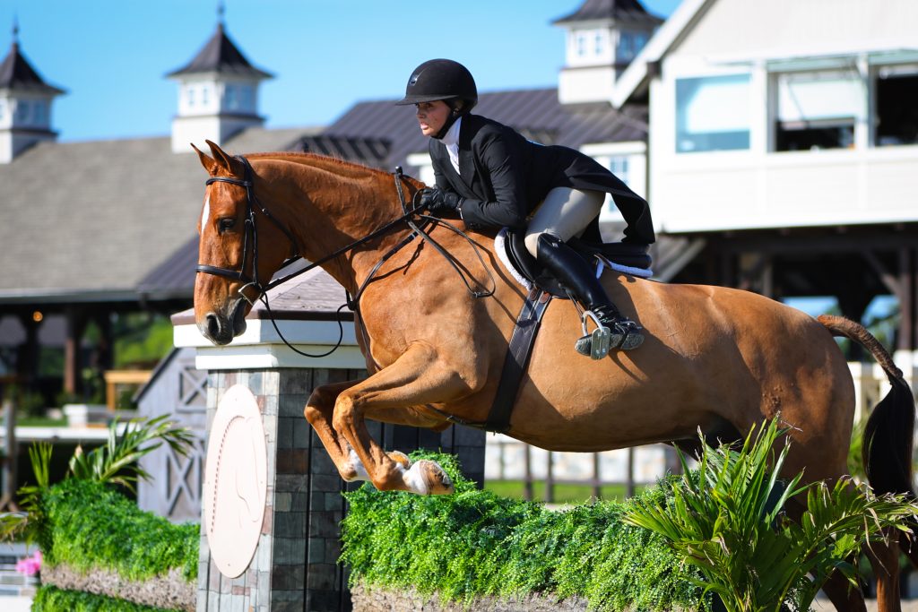 Jaipur Jumps to the Win in the $5,000 USHJA National Hunter Derby ...