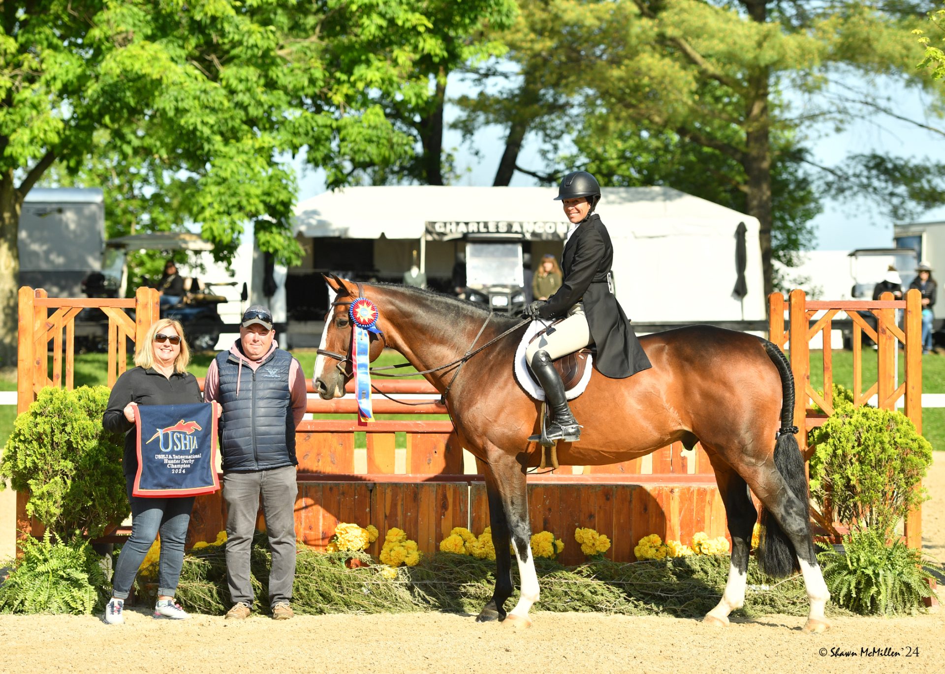 FF Blade Runner and Jill Gaffney Triumph in $10,000 USHJA International ...