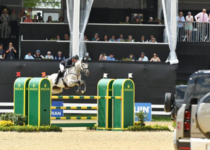 Defender Kentucky Three-Day Event Champion Oliver Townend in the ...