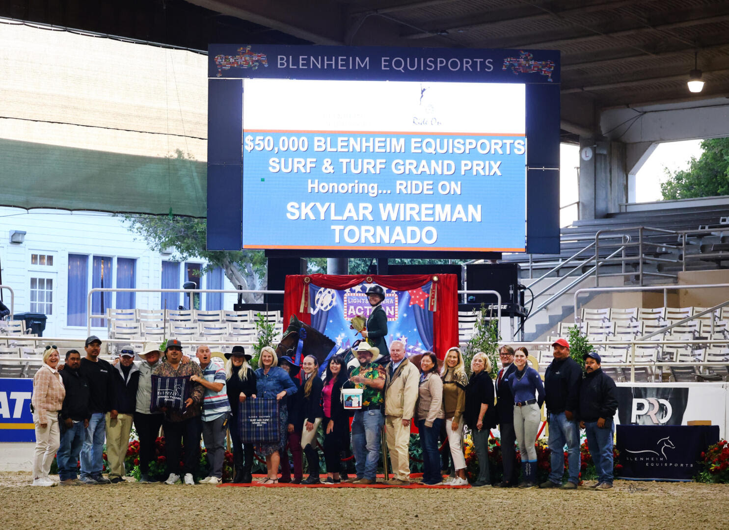 Tornado and Skylar Wireman Storm to Victory in $50,000 Surf & Turf ...