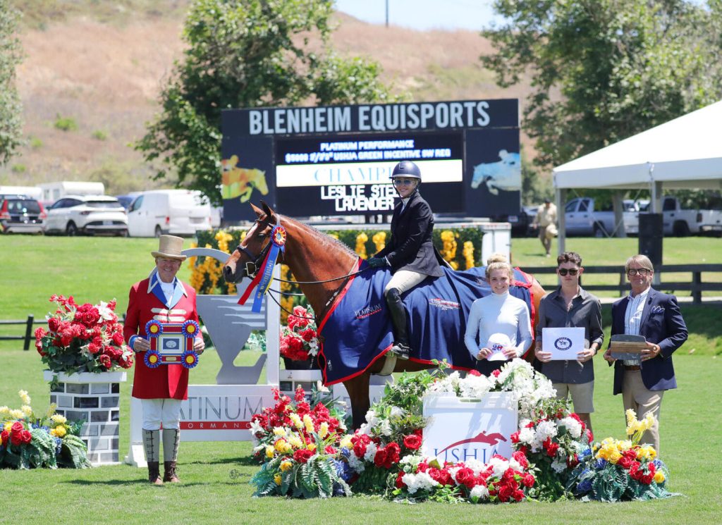 Clooney with Shauna Pennell and Lavender with Leslie Steele Claim USHJA Green Hunter Incentive ...