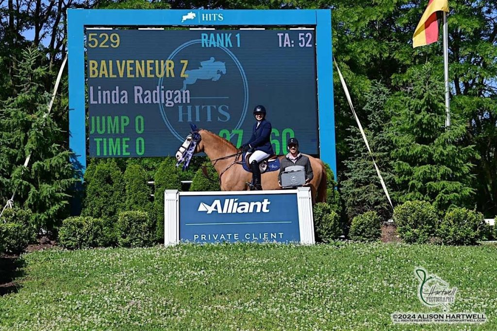 Balveneur Z and Linda Radigan Triumph in $20,000 Alliant Private Client ...