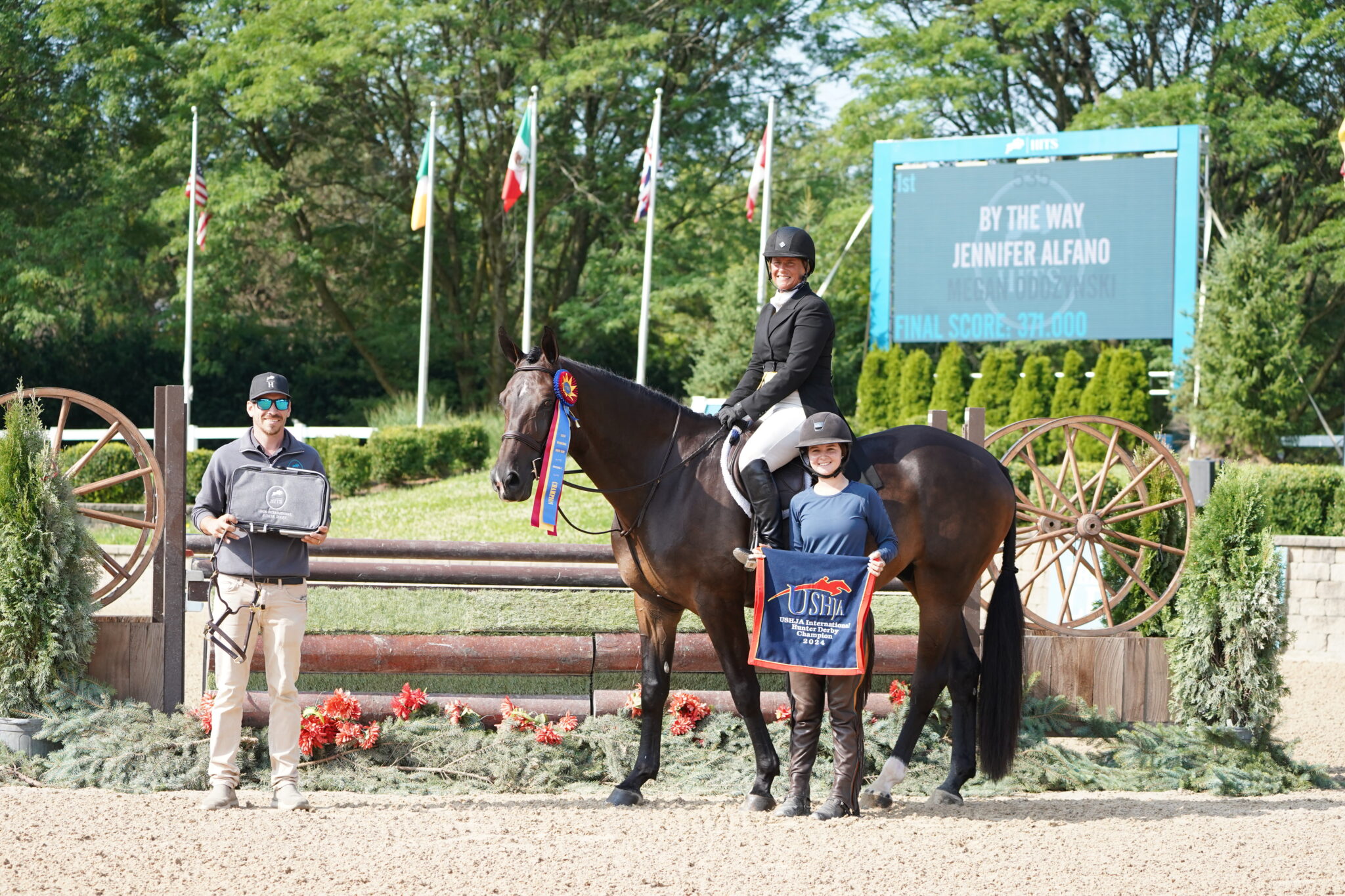 Jennifer Alfano Secures Double Derby Wins at HITS Chicago Summertime III - The Plaid Horse Magazine