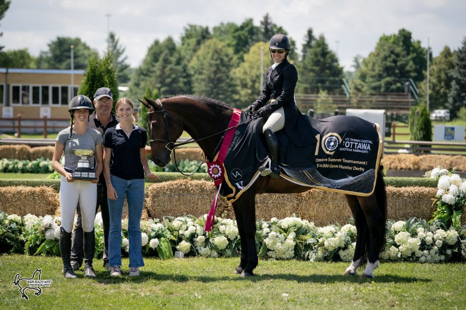 Isabelle Lapierre and Carrera S Land Hunter Derby Win at Ottawa Summer ...