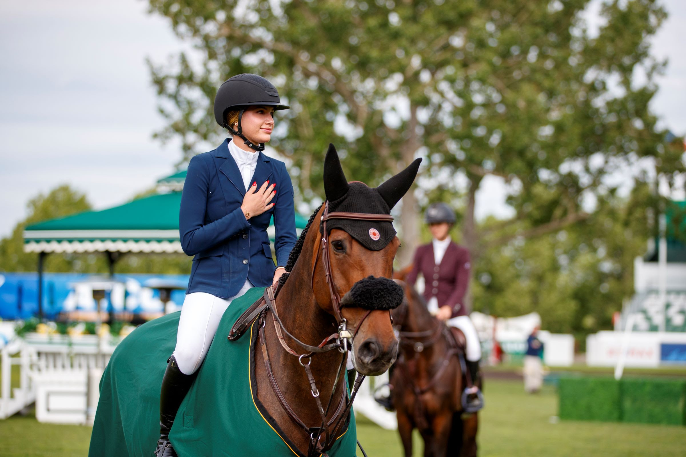 Rising Star Elena Haas and Ogue Bt Special Win the 1.50m and Sets Her ...