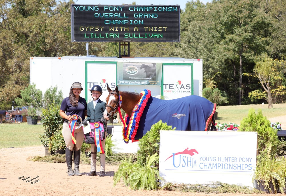 Gypsy With a Twist Steals the Show at USHJA Young Hunter Pony ...