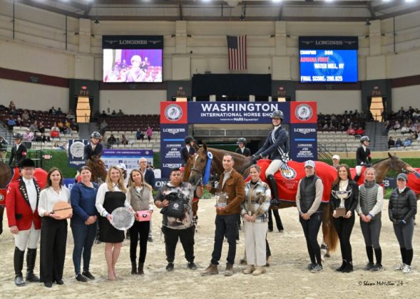 Candescent and Adriana Forte Flourish in 2024 WIHS Equitation Finals ...