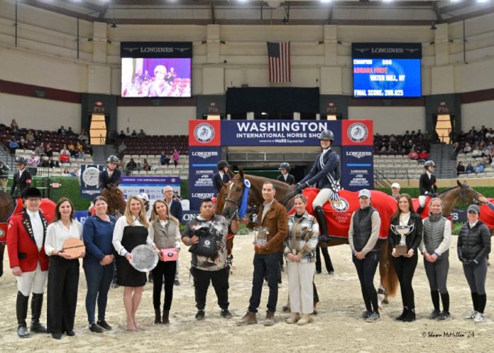 Candescent and Adriana Forte Flourish in 2024 WIHS Equitation Finals ...