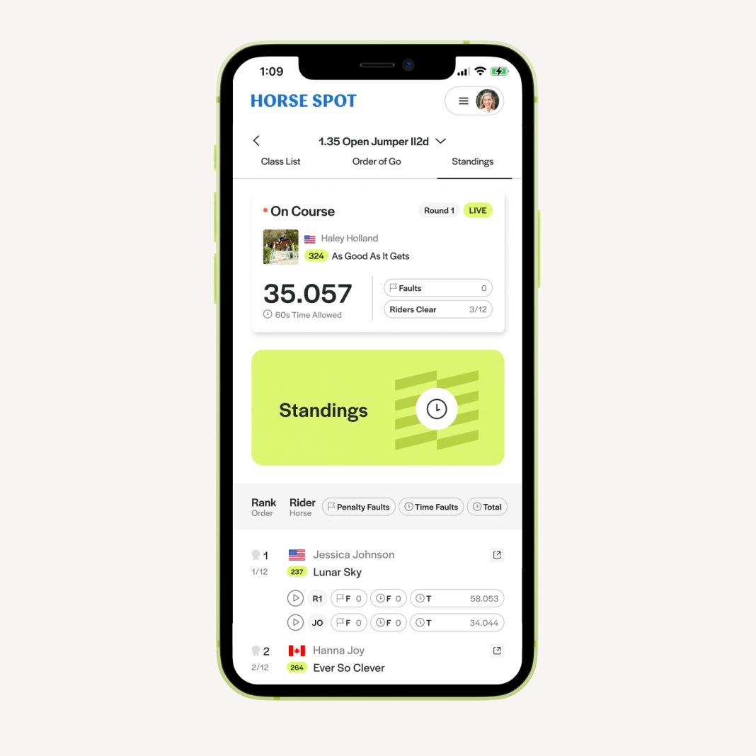 Horse Spot Modernizes the Horse Show Experience with New Features - The Plaid Horse Magazine