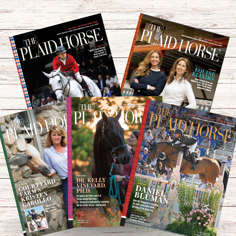 One Year Subscription - The Plaid Horse Magazine