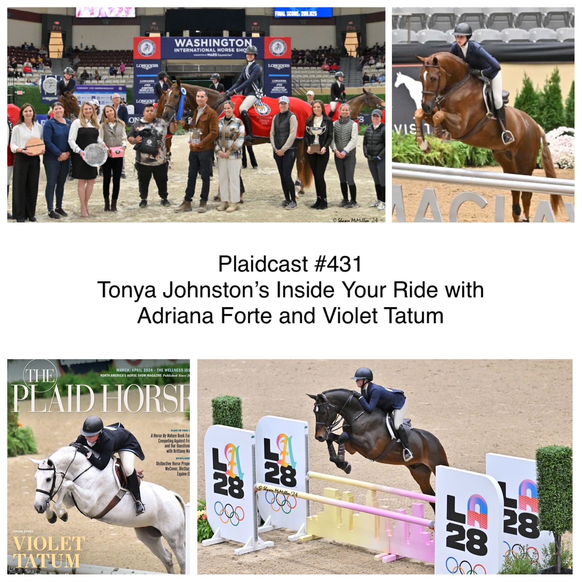 Plaidcast 431: Tonya Johnston's Inside Your Ride with Adriana Forte & Violet Tatum by Taylor ...