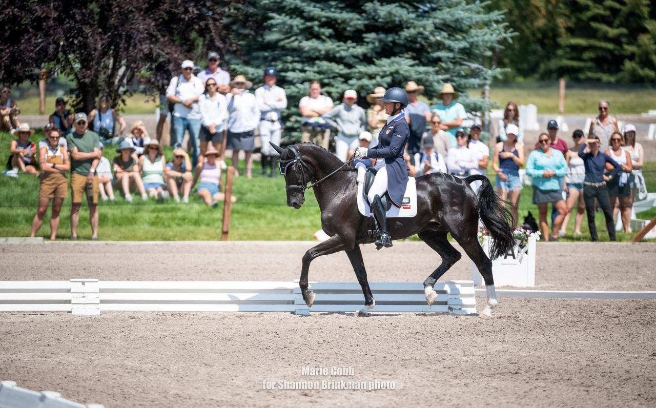 Mai Baum Wows in Day of FEI Dressage Highlights - The Event at Rebecca Farm - The Plaid Horse ...