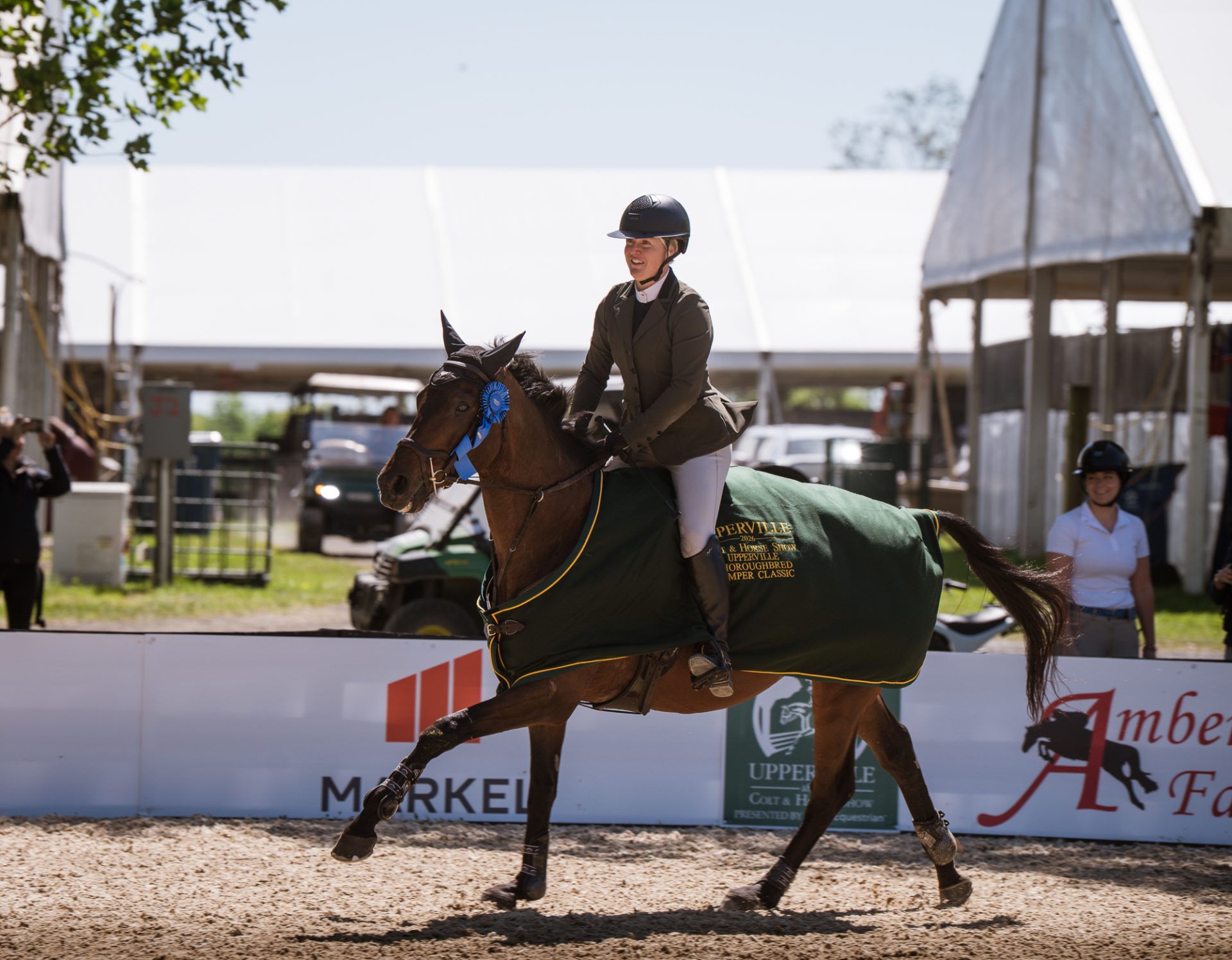 Mavis and Cle Toledano Secure the Take2 Thoroughbred Jumper ...